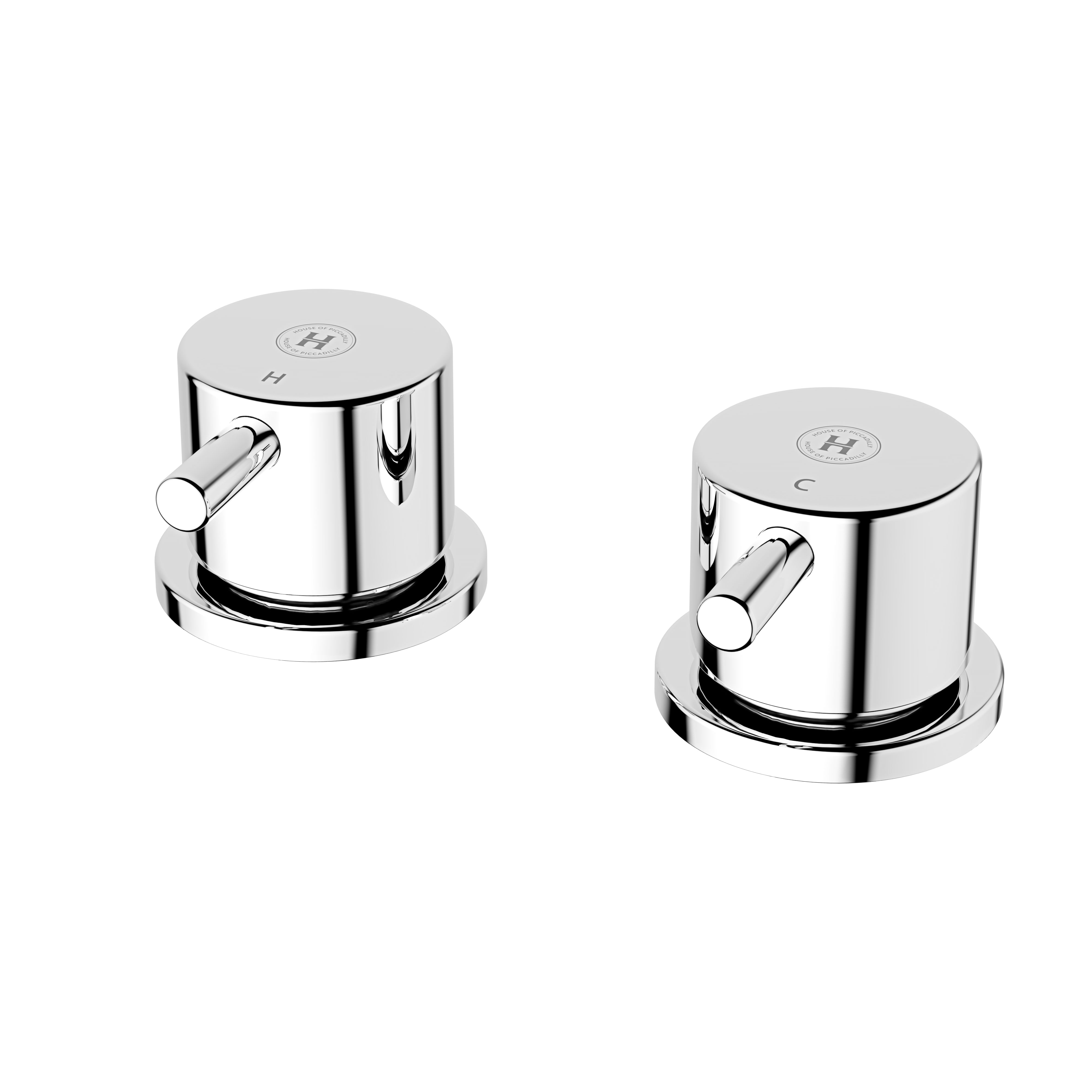 Fittings | Deck Mounted Bath Side Valves – www.Houseofpiccadilly.com