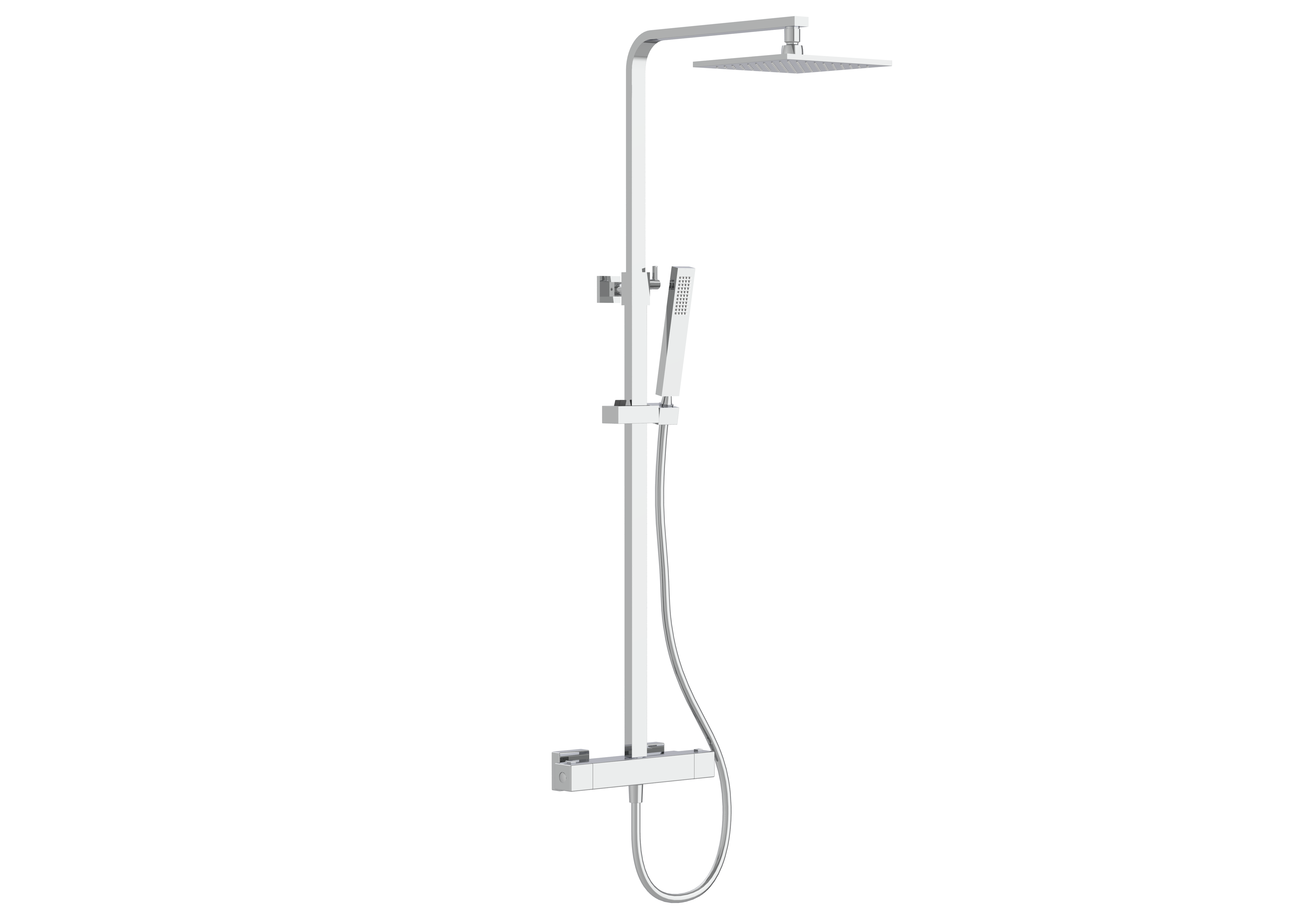 Showering | Square Column Shower – www.Houseofpiccadilly.com